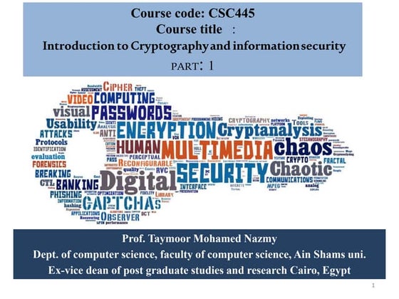 CRYPTOGRAPHY | PPT
