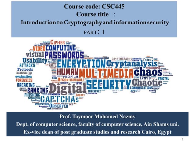 Introduction To Cryptography Part1 Final Ppt
