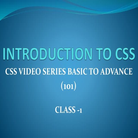 Role of css in web design