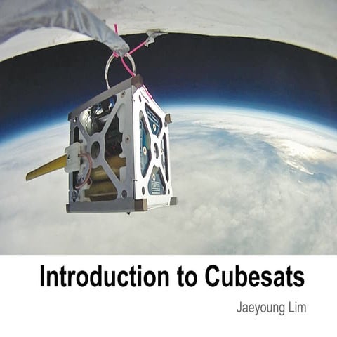Introduction to cubesats | PDF