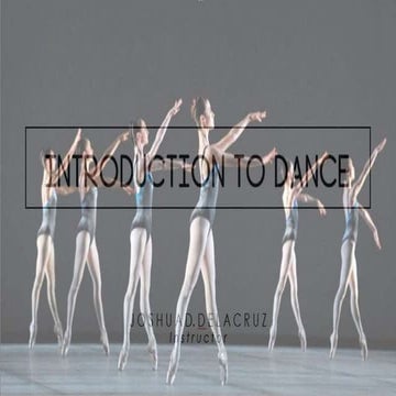 Introduction to dance | PPTX