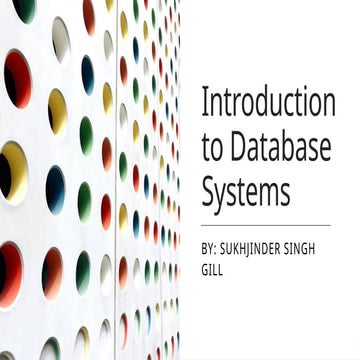 Introduction to Database Systems - (Definition, Advantages, Examples ...
