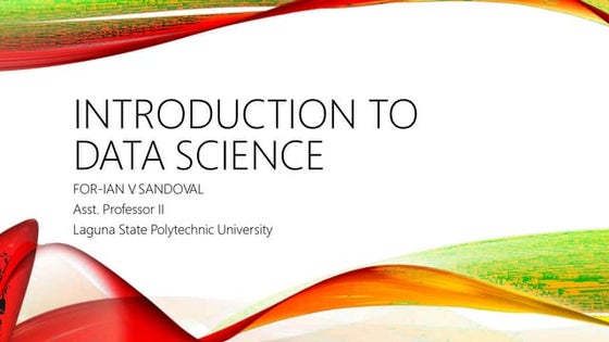 Ppt On Data Science Ppt