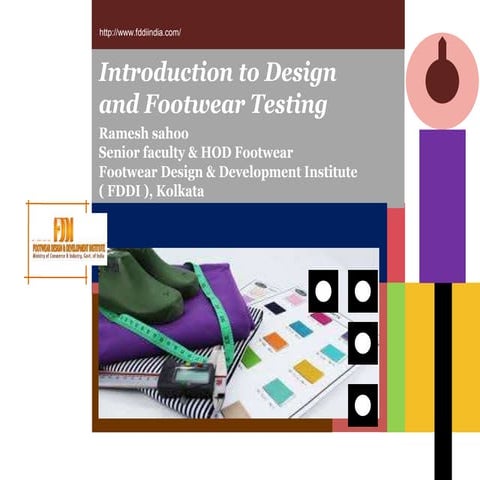 Introduction to design and footwear testing | PPTX