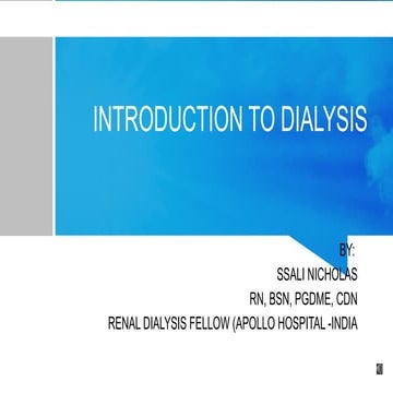 INTRODUCTION TO DIALYSIS by Ssali Nicholas.pptx
