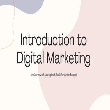 Success stories of digital marketing | PPTX