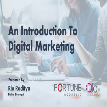 Introduction to digital marketing | PDF