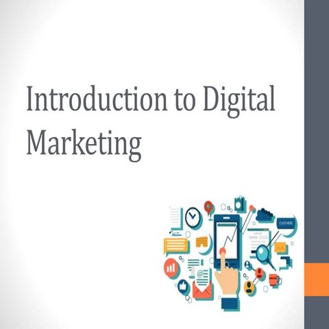 Introduction to digital marketing | PPTX