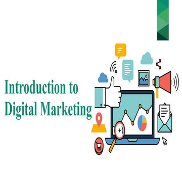 Introduction to digital marketing | PPT