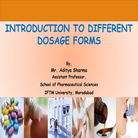 Solid dosage forms ppt | PPTX