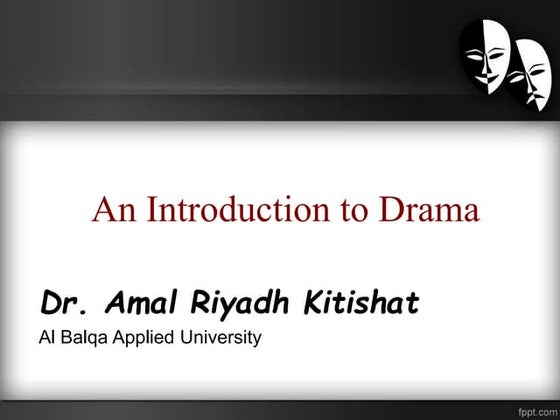 Elements of drama | PPT