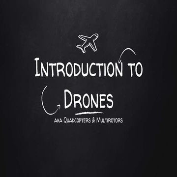 Introduction to Drones | PPTX