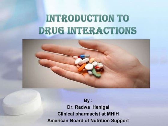 Drugs Interactions.ppt