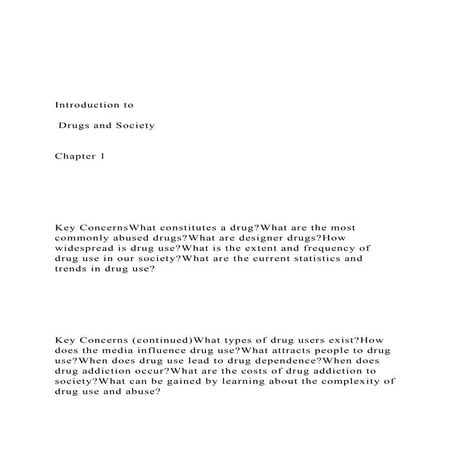 Introduction to Drugs and SocietyChapter 1.docx