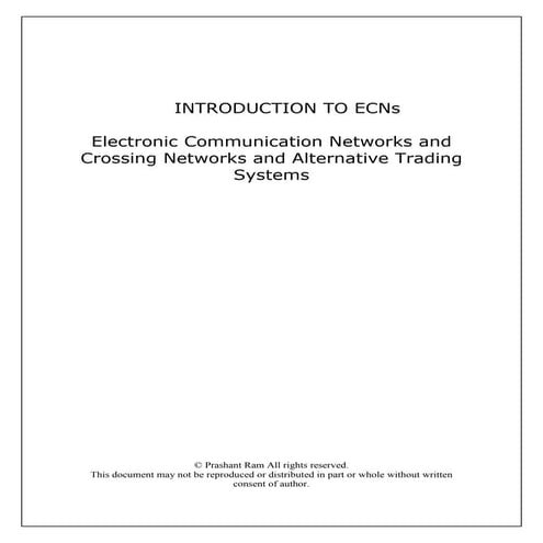 Introduction to ECN | PDF
