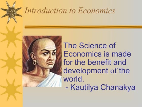 Principles of economics (Chapter 1) | PPT | Economy | Business and Finance