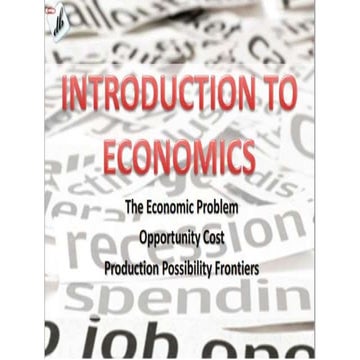Introduction to economics | PPTX