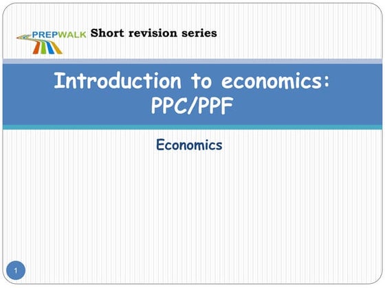 Economics project on Production Possibilty Curve | DOCX