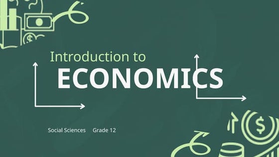 Basic entrepreneurial economics | PPT