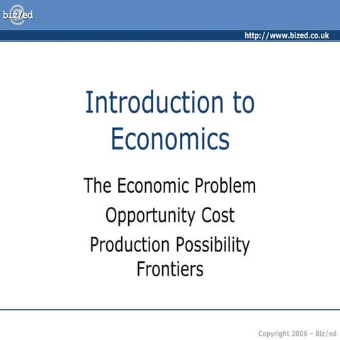 Introduction to Economics | PPT