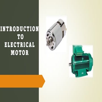 Introduction to Electrical Motor.pdf