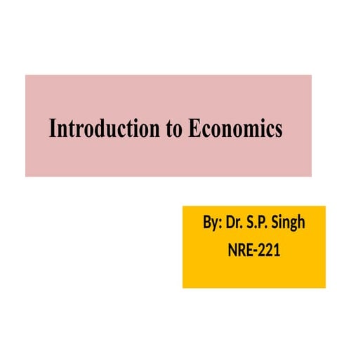 Introduction to Elementary Economics.pptx