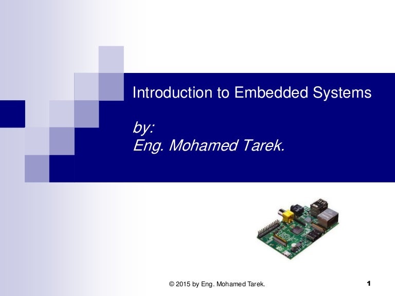 Introduction To Embedded Systems
