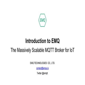 Introduction to EMQ | PPTX | Cloud Computing | Internet