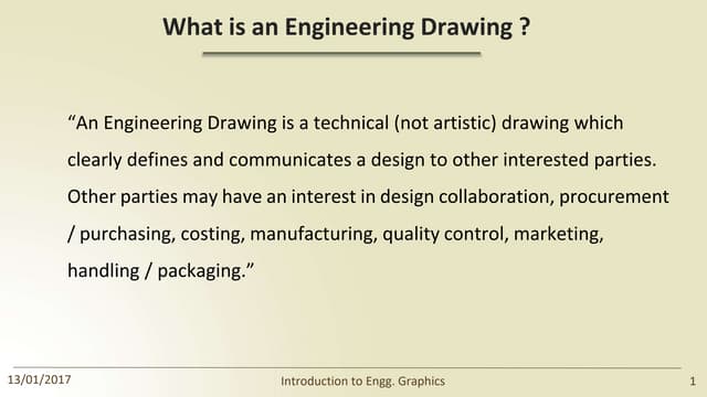 Engineering drawing (engineering lettering) lesson 3 | PPT