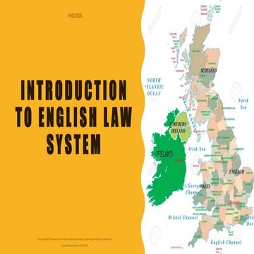 Introduction to English Law system | PDF