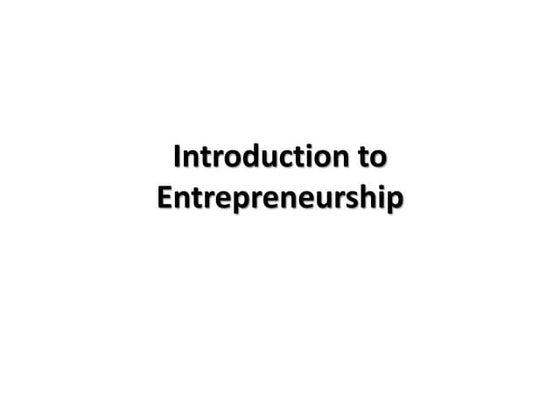 Module 1 the entrepreneurial perspective | PPT
