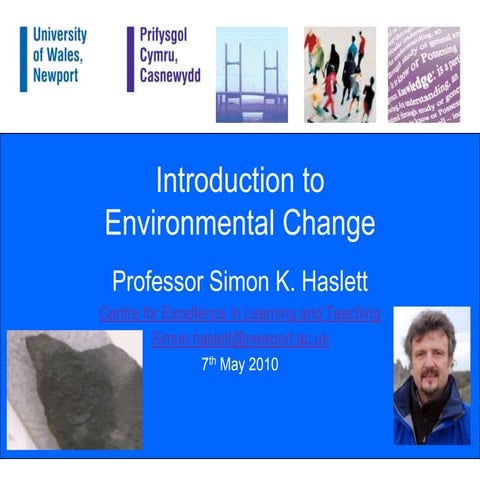 An introduction to environmental change | PPTX