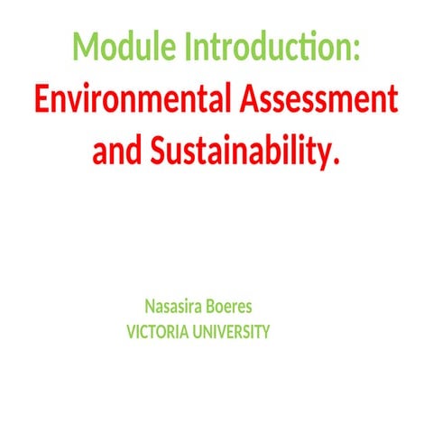 Introduction to Environmental Impact Assessment.ppt