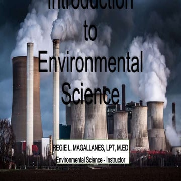 Introduction to Environmental Science.pptx