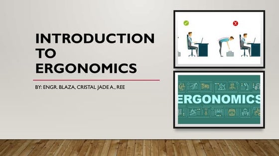 Ergonomi̇c | PPTX