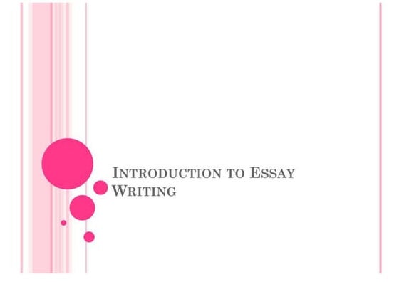 Process Essay | PPT