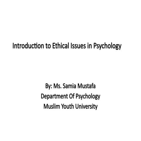 Introduction to Ethical Issues in Psychology.pptx