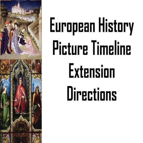 Introduction to europe's history extension | PPT