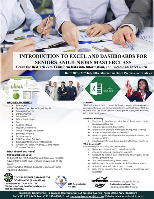 Expert Excel Techniques for Financial Professionals | PPT