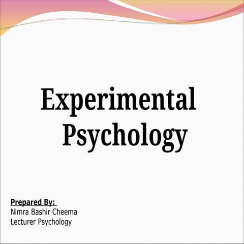 Introduction to Experimental Psychology.ppt
