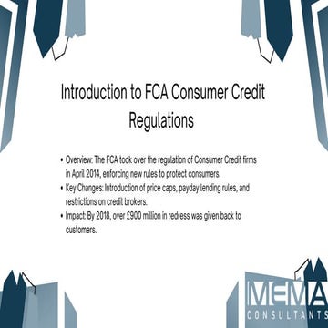 Navigating FCA Consumer Credit Regulations: A Guide for Compliance and ...