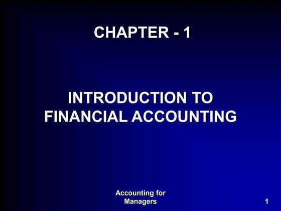 Module 1 - cost and management accounting.pptx | Business Accounting ...