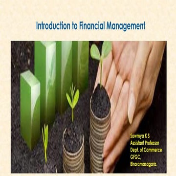 Introduction to financial management | PPT