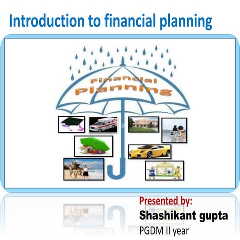 Introduction to financial planning | PPTX | Business Accounting ...