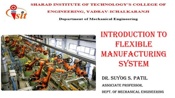 Layout of FMS | PPT | Robotics | Technology & Computing