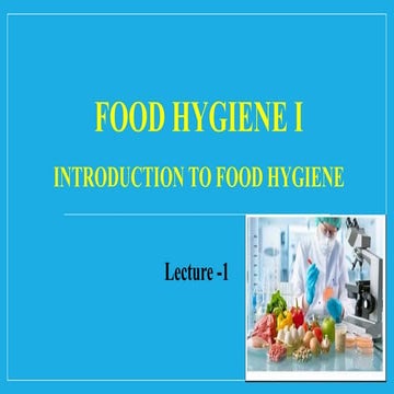 General Hygienic Practices | PPT