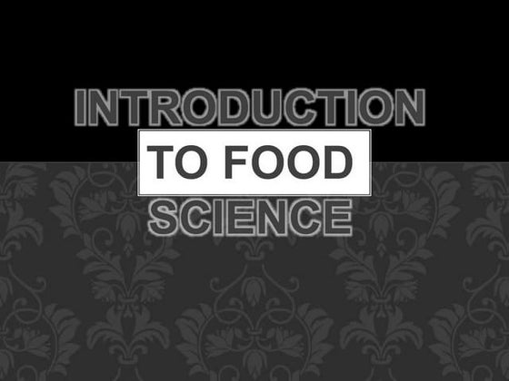 Nutrition and dietetics | PPT