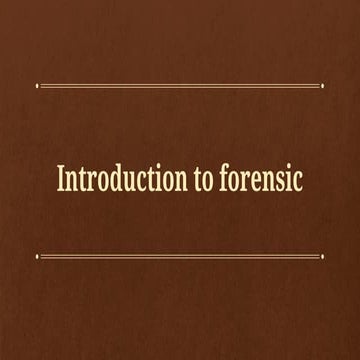 Introduction to forensic science detail.pptx
