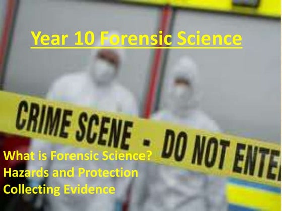 Crime Scene Protocols | PPT