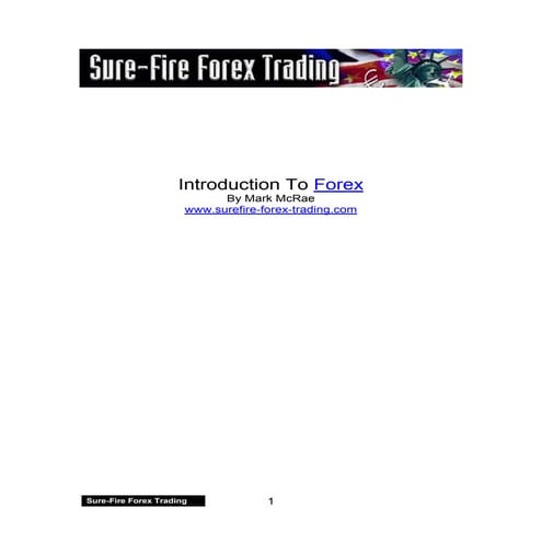 Introduction to forex | PDF